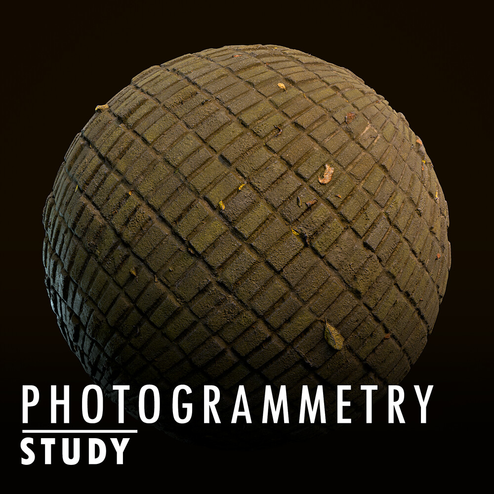 ArtStation - Photogrammetry Study - Pavement
