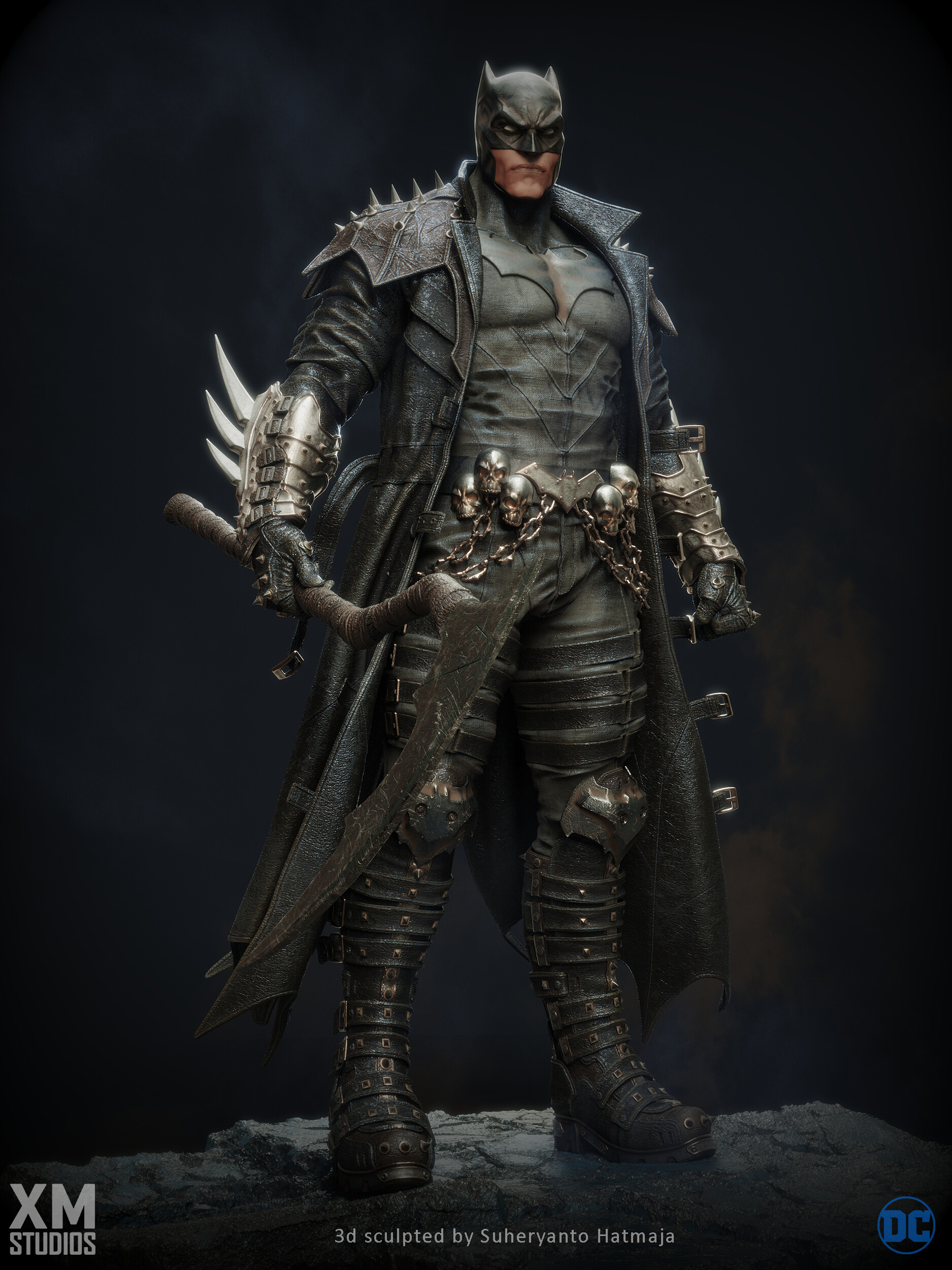 ArtStation - XM Studios : Death Metal - Batman