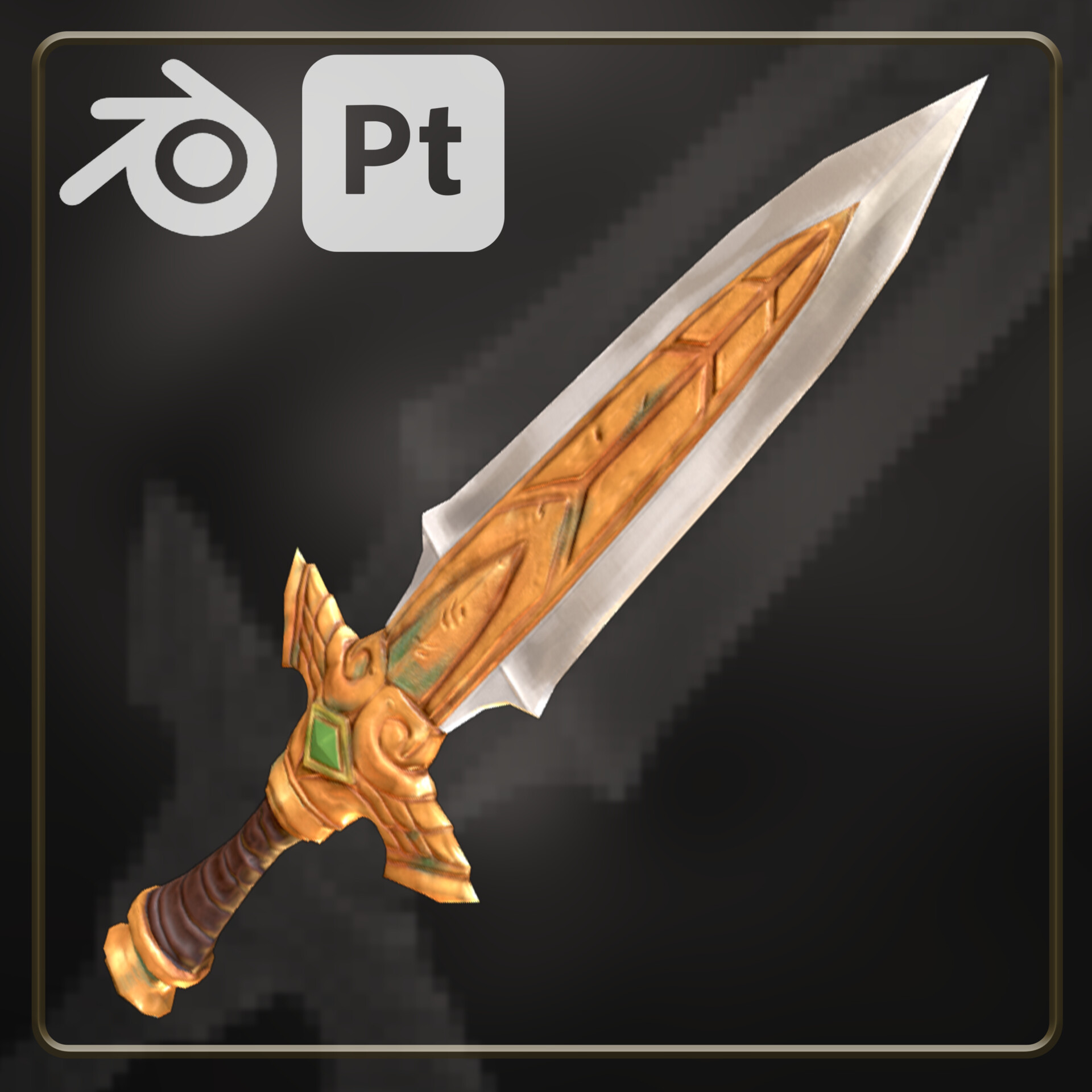 ArtStation - Fantasy Dagger