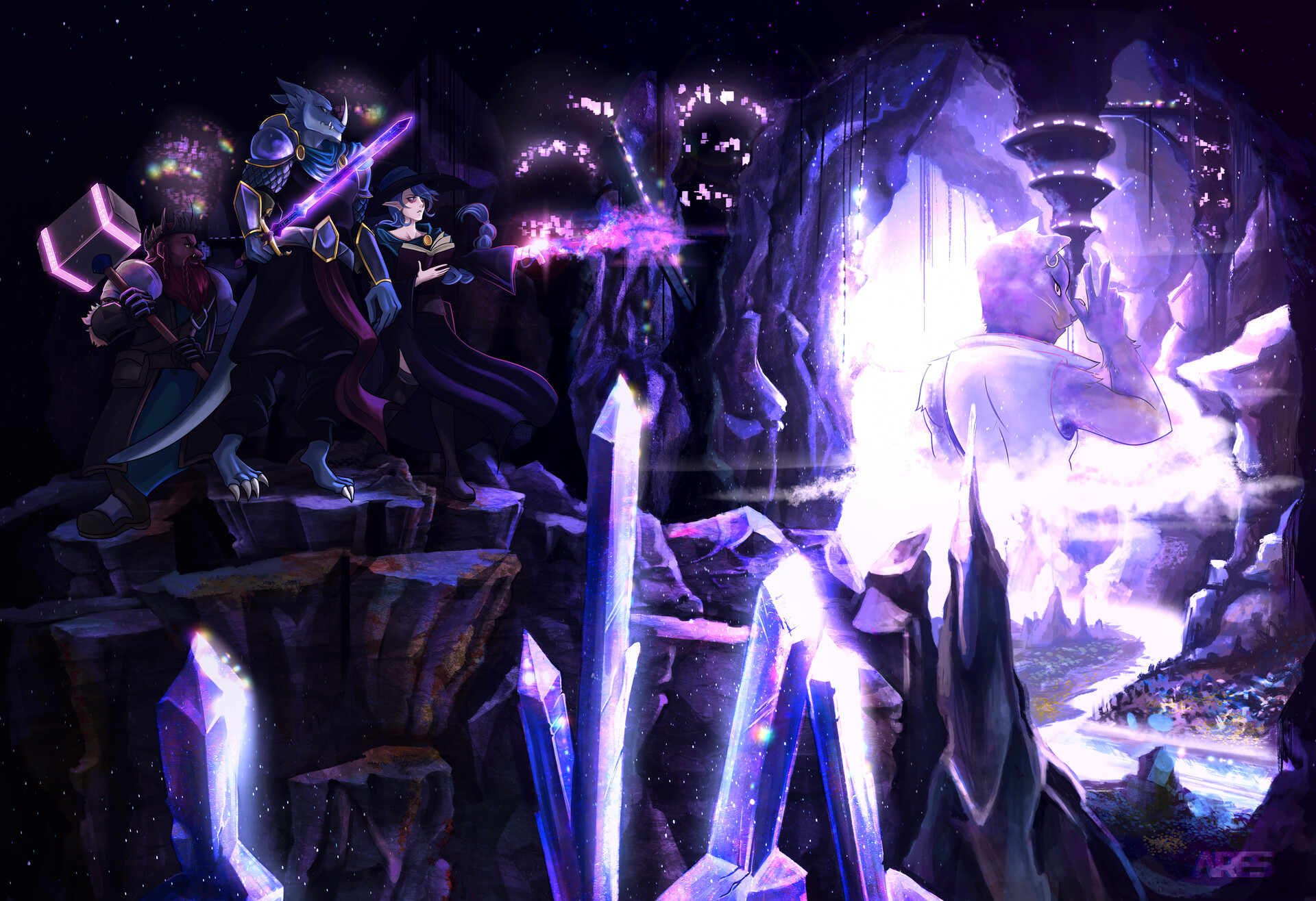 ArtStation - Into the Underdark