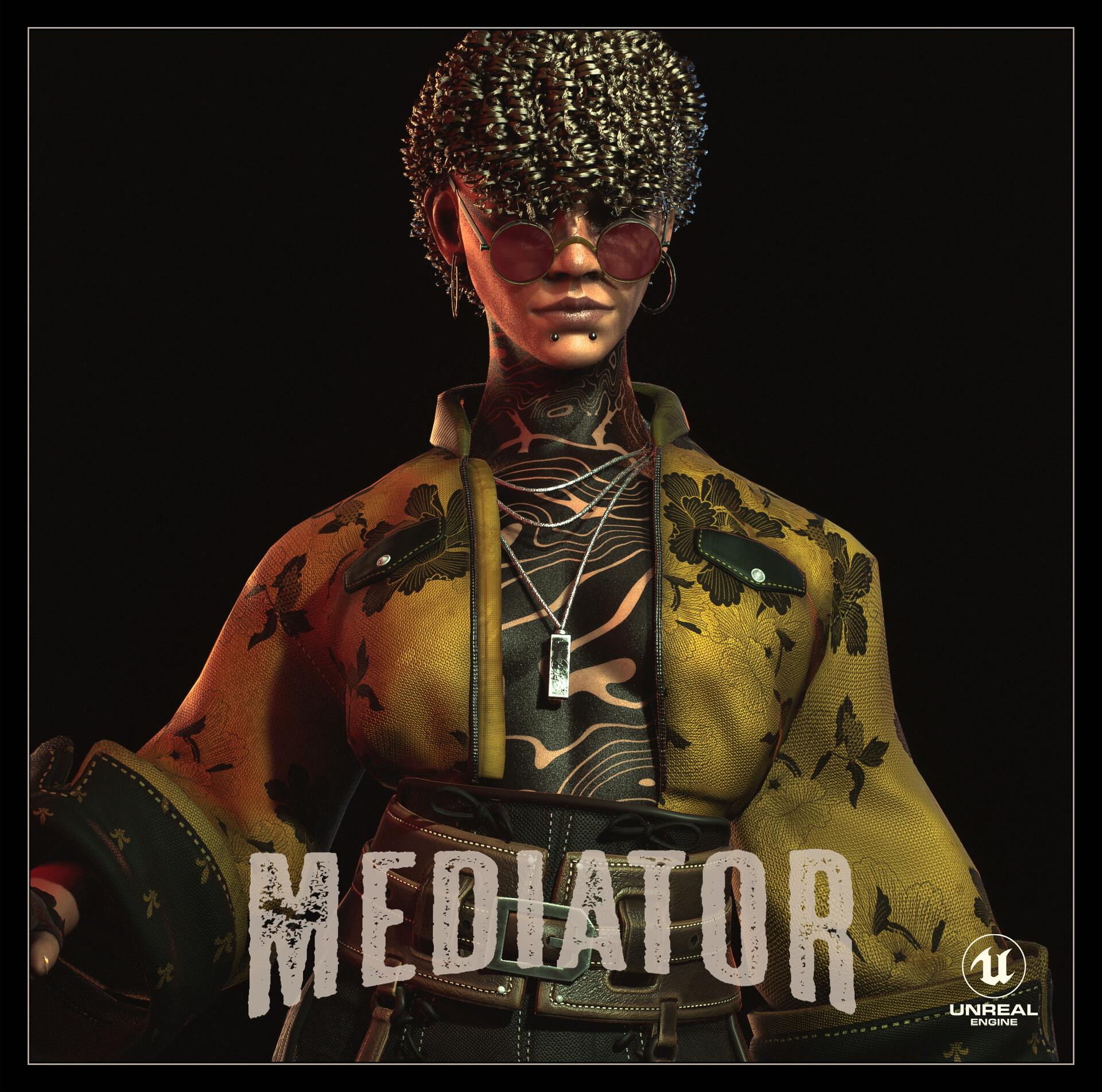 ArtStation - Mediator: Game Character Realtime Render (UE5)