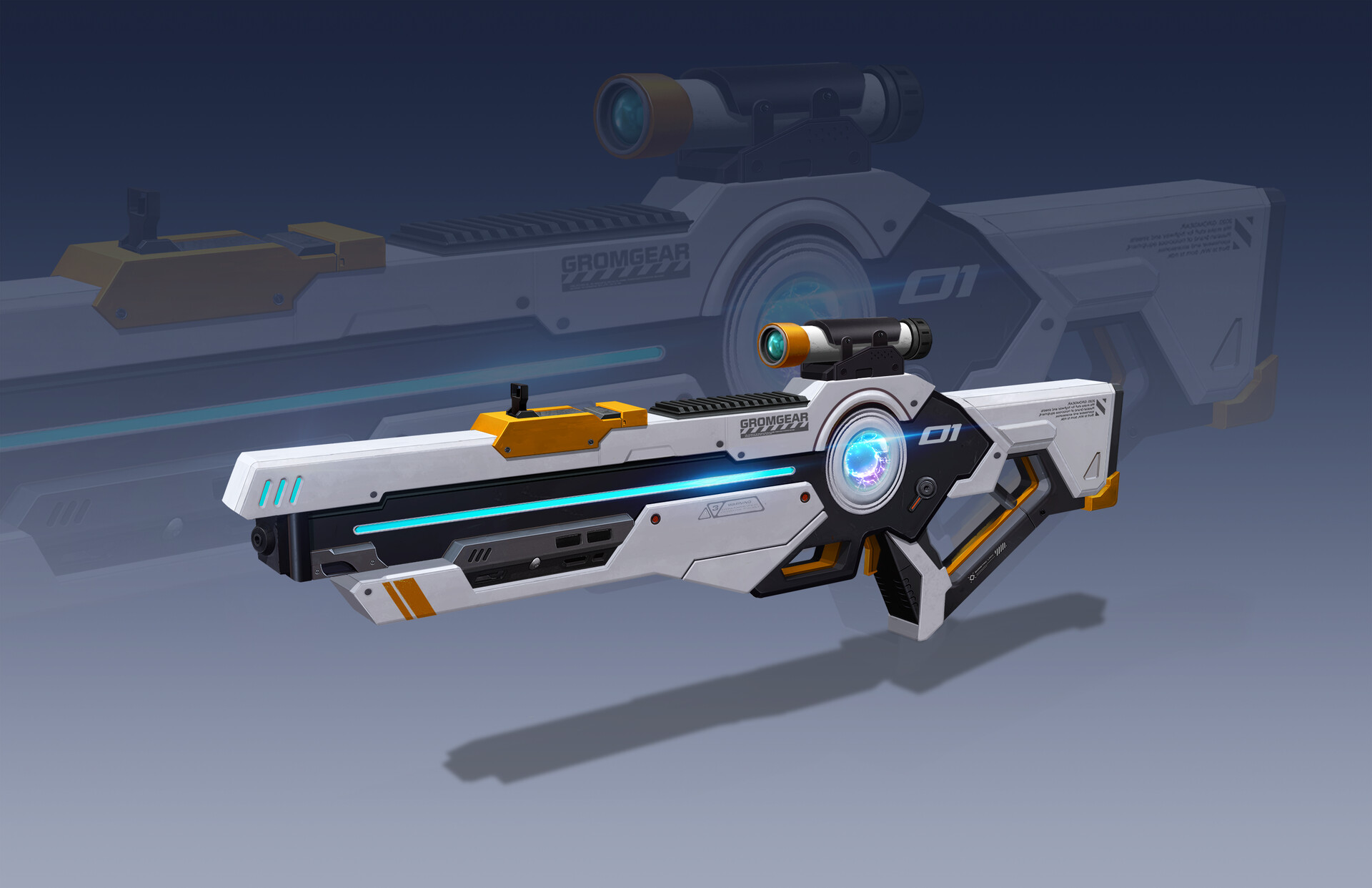 ArtStation - Sci-fi Rifle