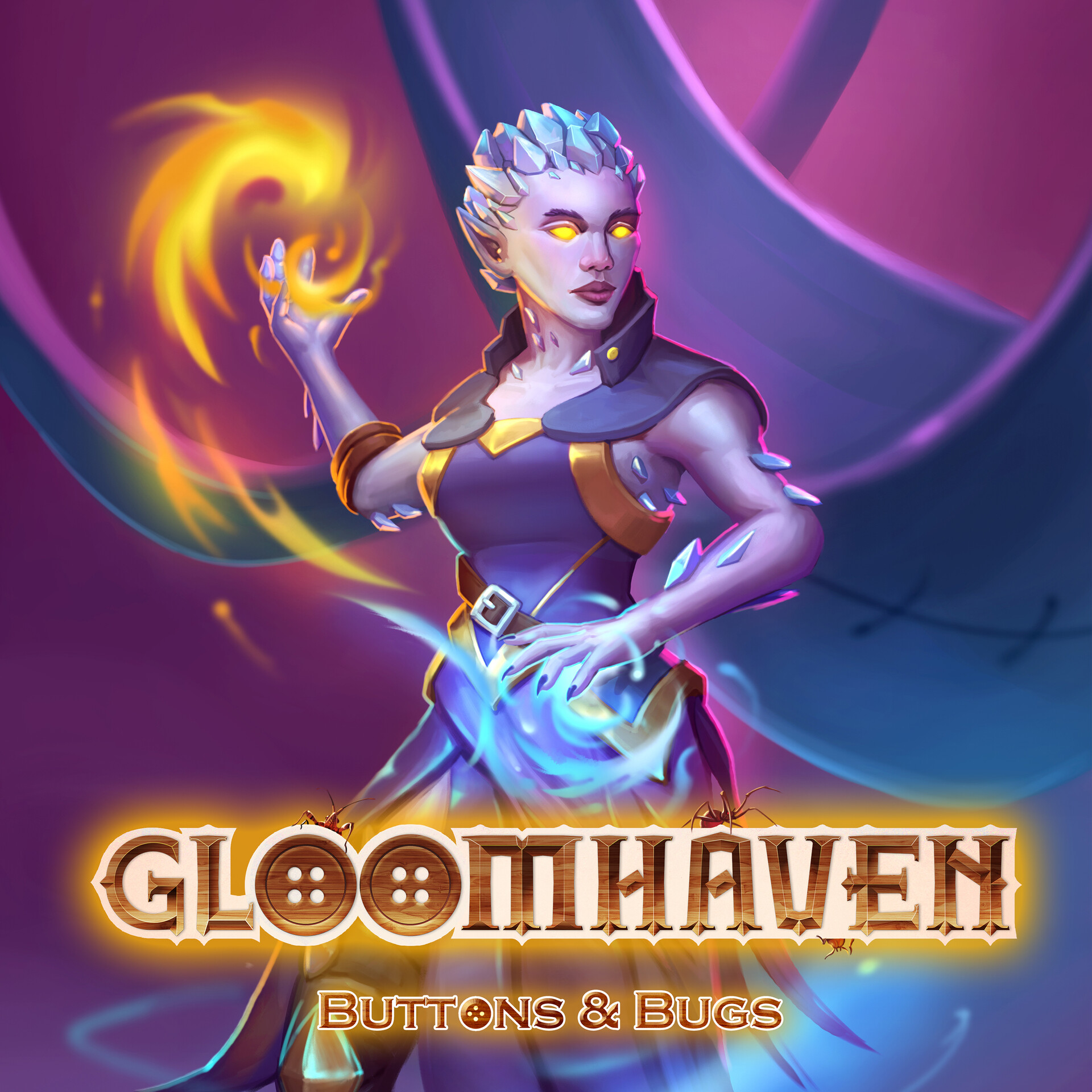 ArtStation - Gloomhaven Button & Bugs_Spellweaver