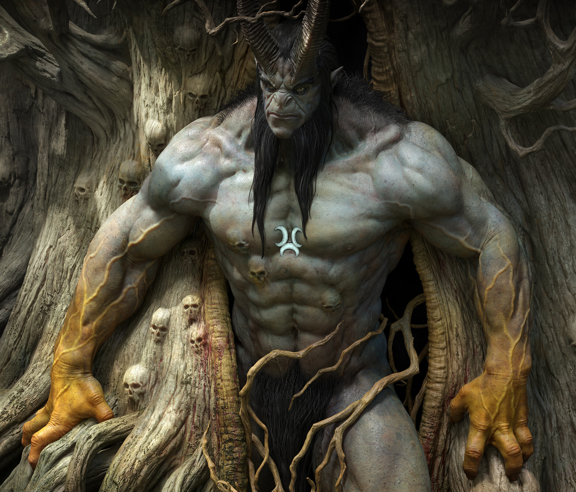 ArtStation - Adrian Smith's Satyr