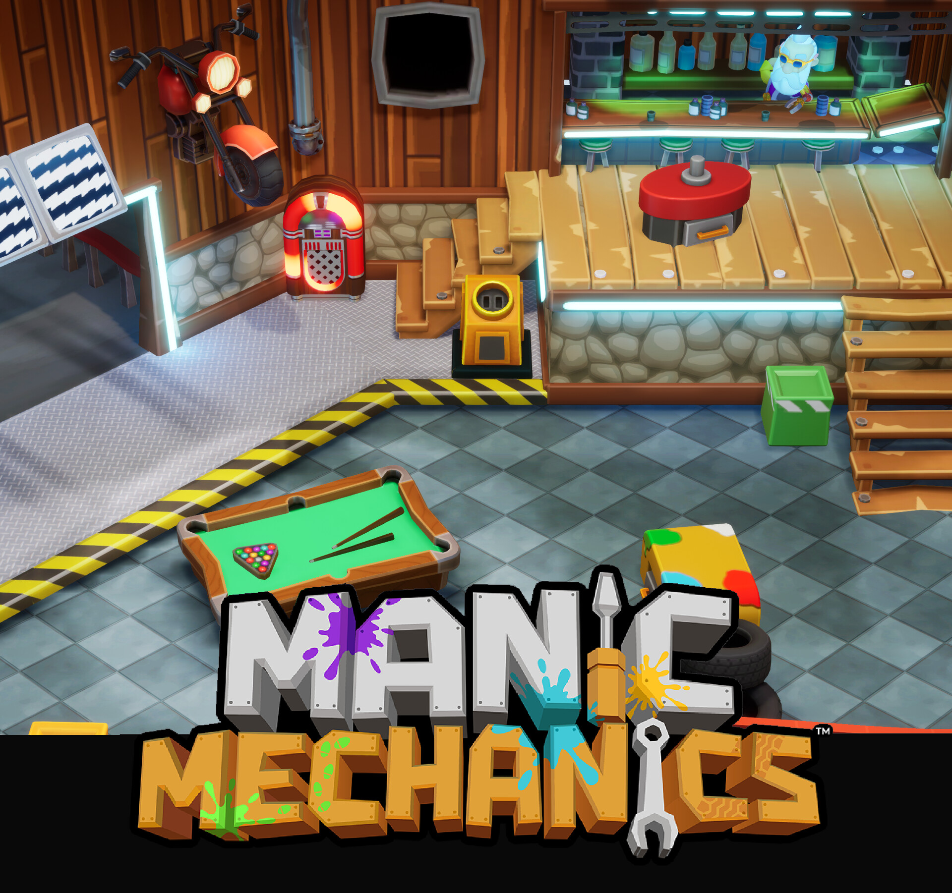 ArtStation - Manic Mechanics - Ohmar's Arcade