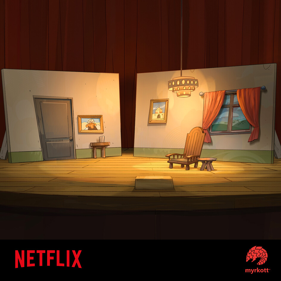 ArtStation - "County Masameer" Backgrounds