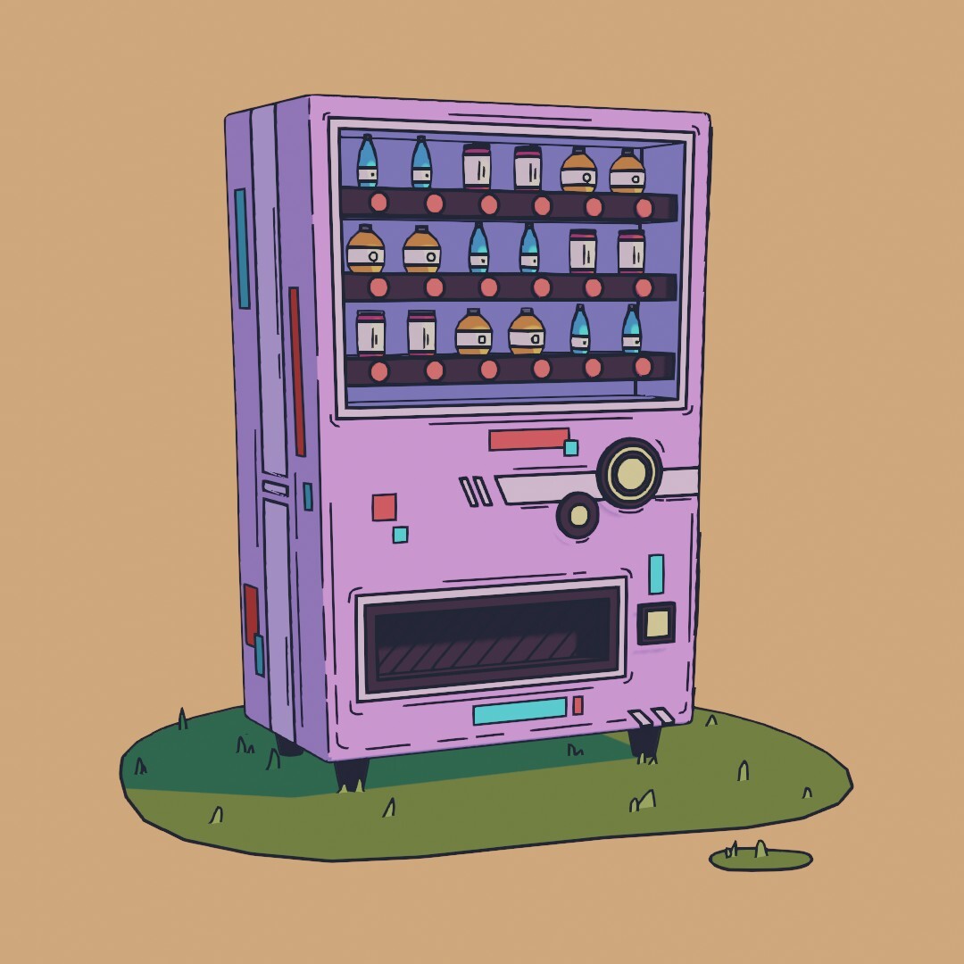ArtStation - Vending Machine (2023)