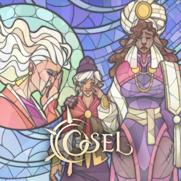 ArtStation - OSEL - Stained glass legend 2
