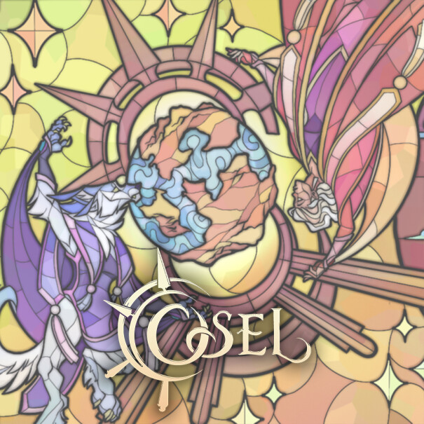 ArtStation - OSEL - Stained glass legend 3