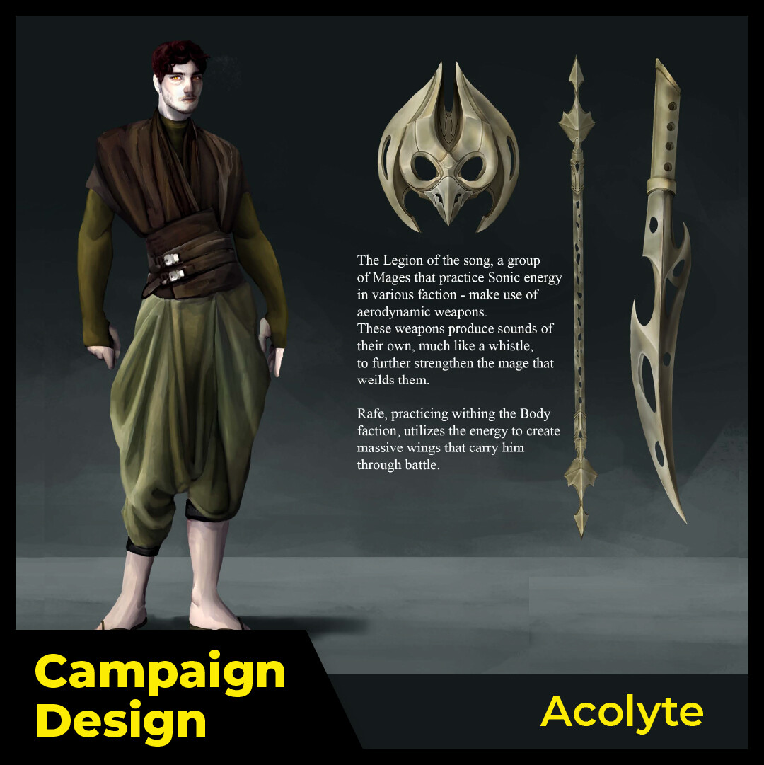 ArtStation - Campaign Design - Acolyte