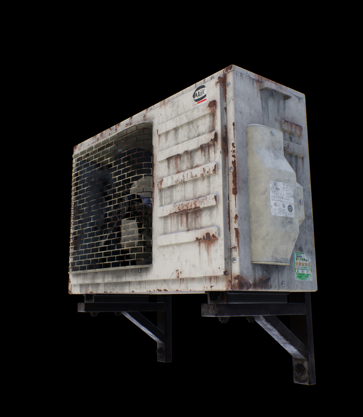 ArtStation - Air Conditioner Game Art Props