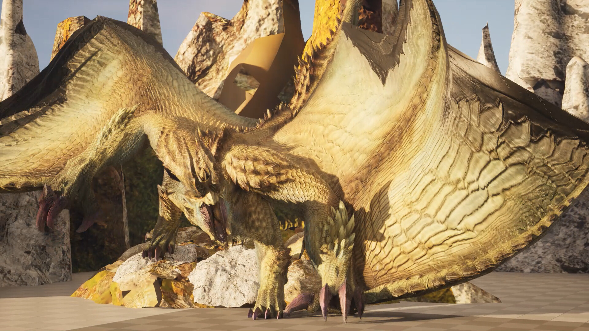 ArtStation - Shagaru Magala (Monster Hunter) - Dragon Animation