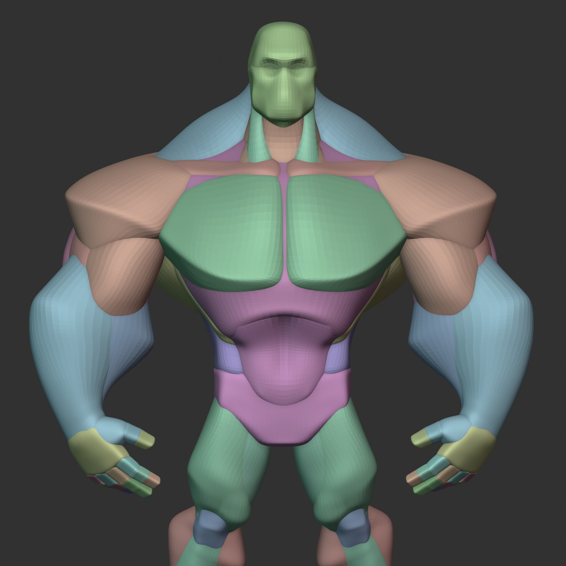 ArtStation - Stylized Infinity Huge Blockout