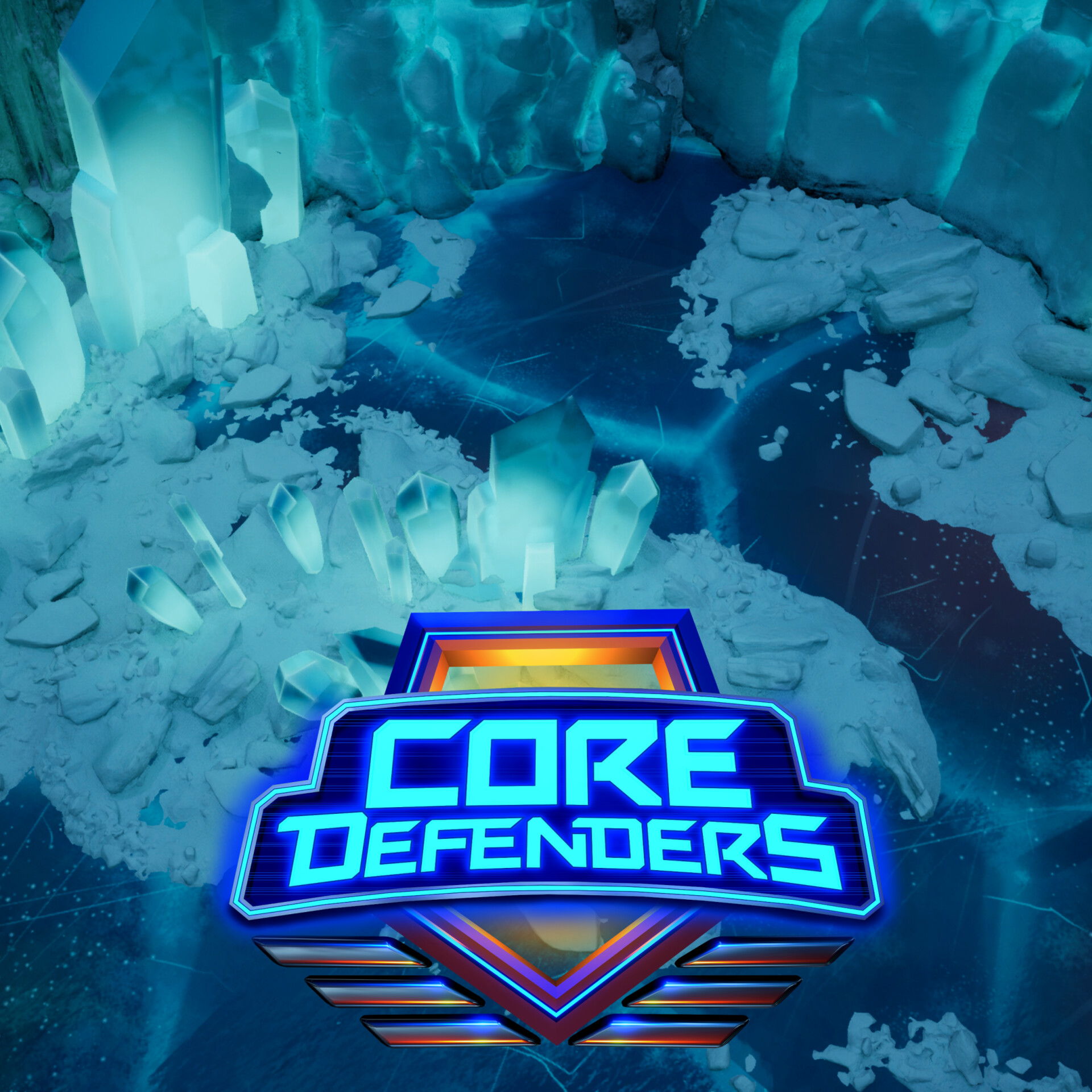 ArtStation - Core Defenders - Ice Environment