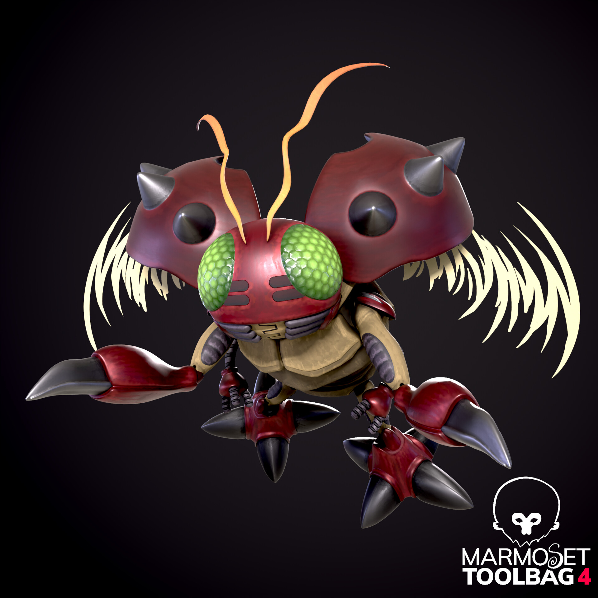 ArtStation - Tentomon 3D Model