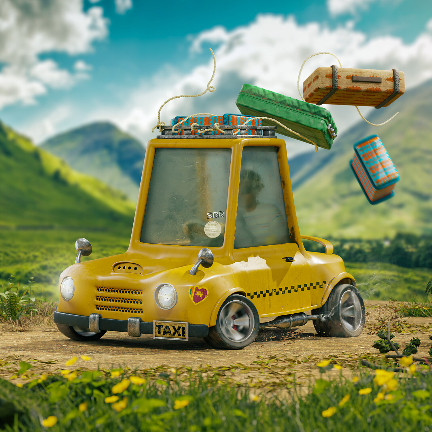ArtStation - TAXI