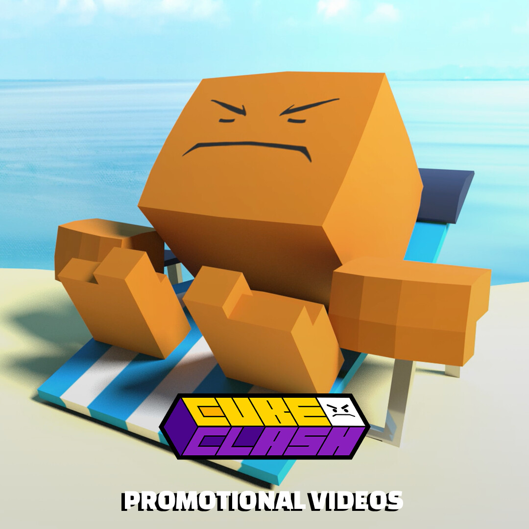 ArtStation - Cube Clash promotional videos