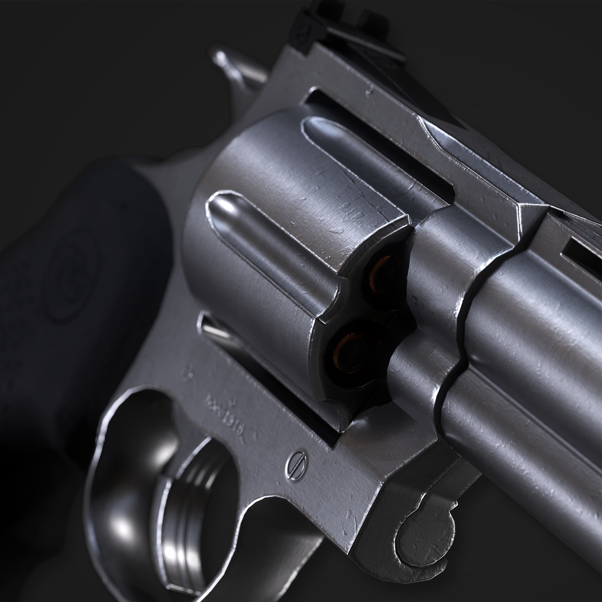 ArtStation - Colt Anaconda .44 Magnum