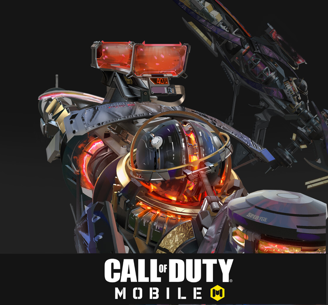 ArtStation - CALL OF DUTY EM2 神话武器皮肤设计