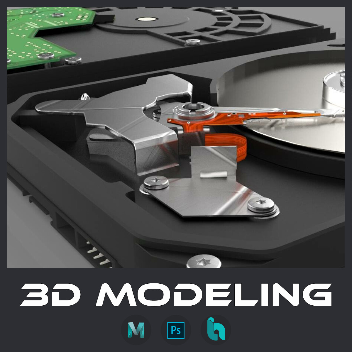 ArtStation - Hard Disk Drive