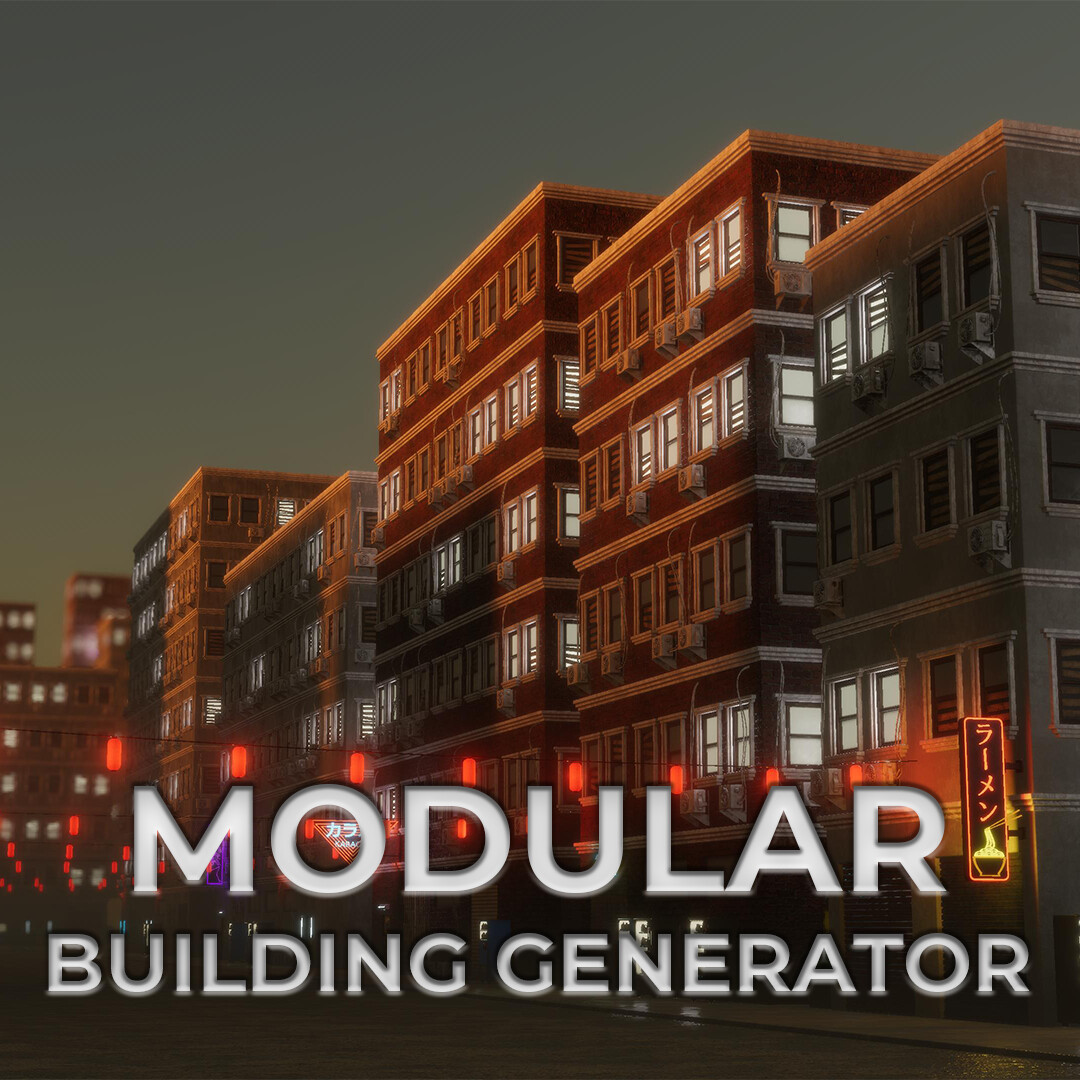 ArtStation - Modular Building Generator
