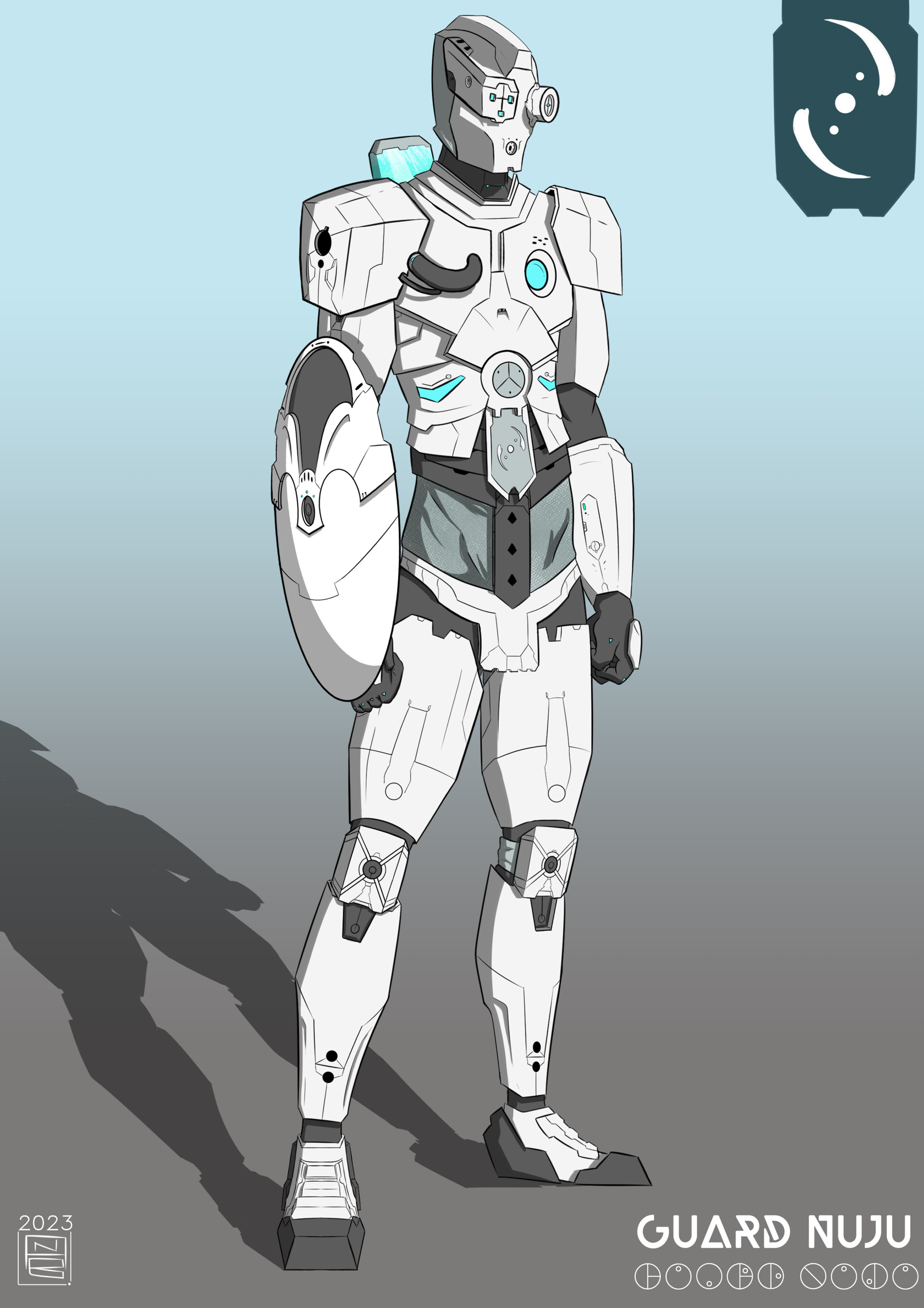 ArtStation - Toa Nuju guard armor
