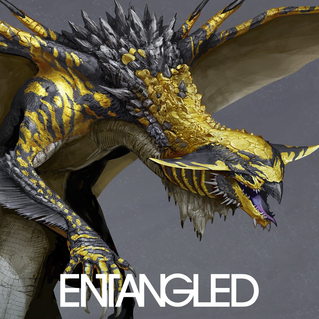ArtStation - ENTANGLED In-house Dragon Concept II
