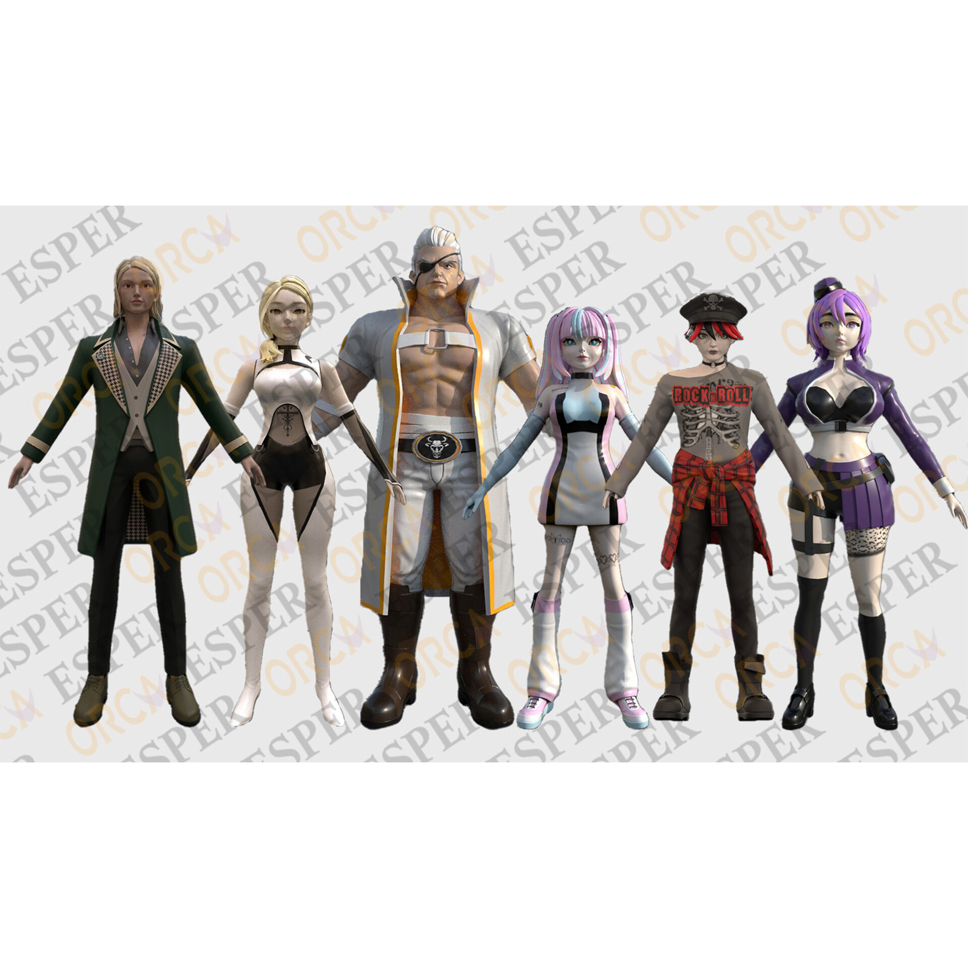 ArtStation - Characters of Orca