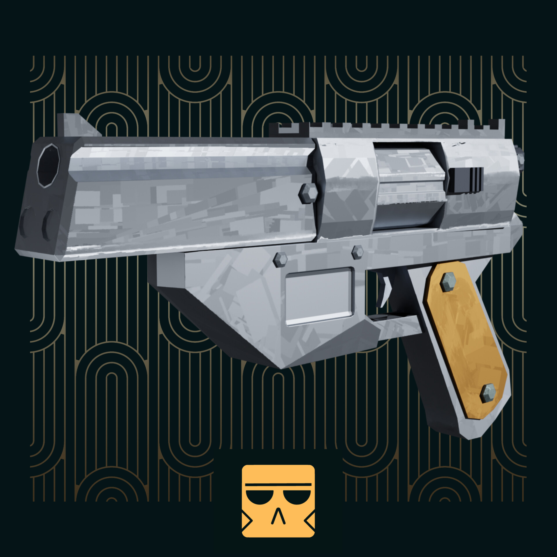 ArtStation - Seas Of Vangiria: Weapons-SR-48 (DOGBARK)