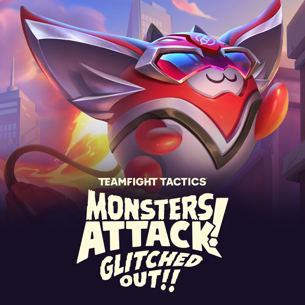 ArtStation - Teamfight Tactics | Set8.5 Monsters Attack: Glitched Out ...