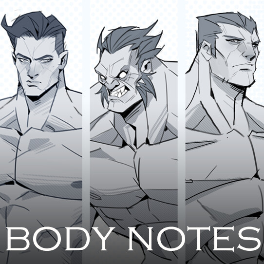 ArtStation - body notes