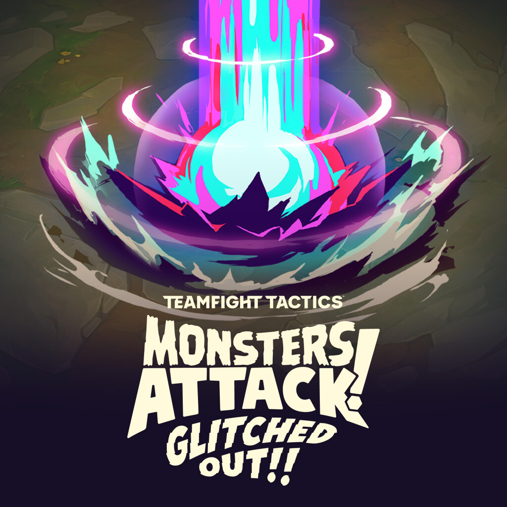 ArtStation - Teamfight Tactics | Set8.5 Monsters Attack: Glitched Out ...