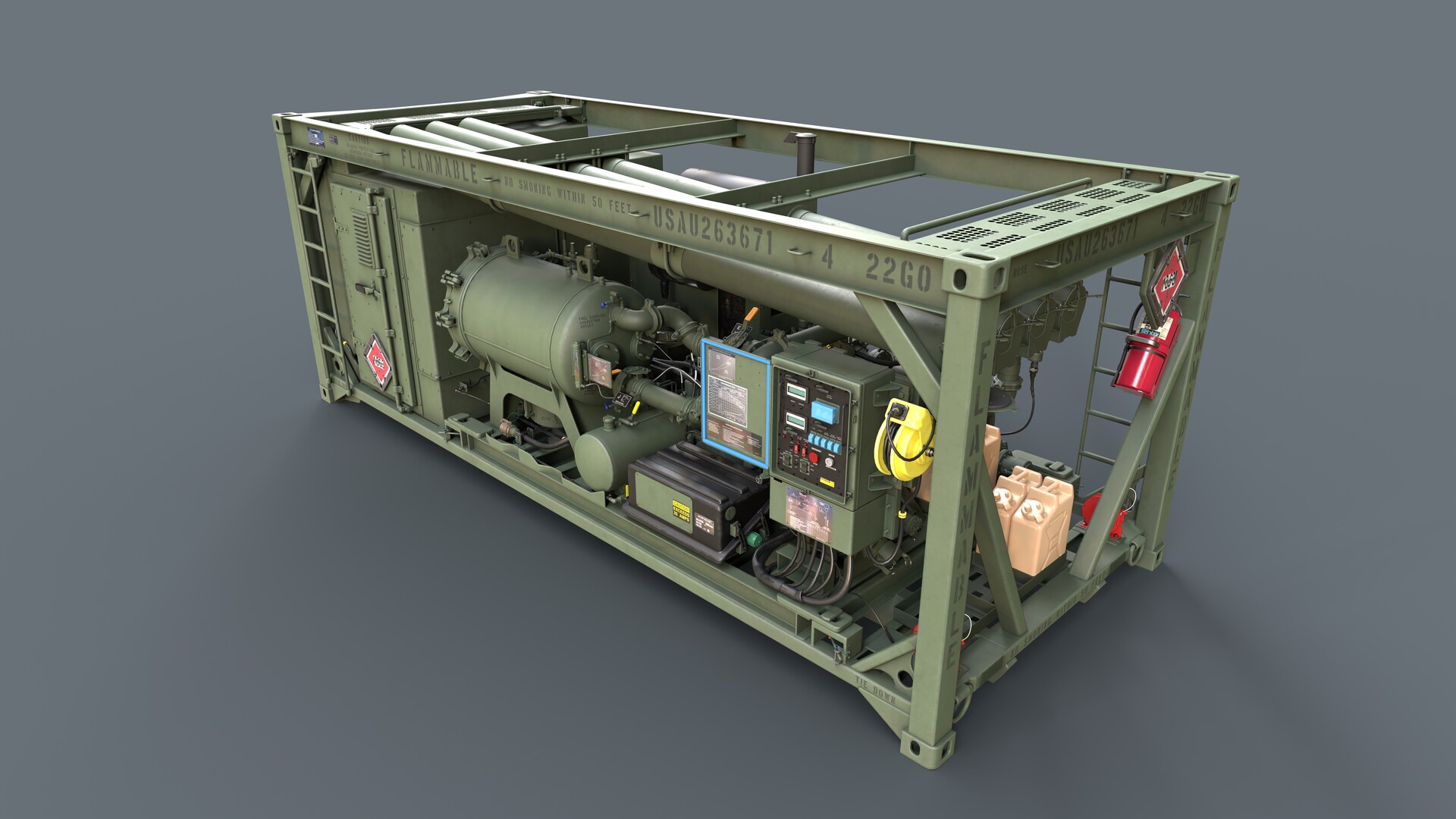 ArtStation - Pump Rack Module