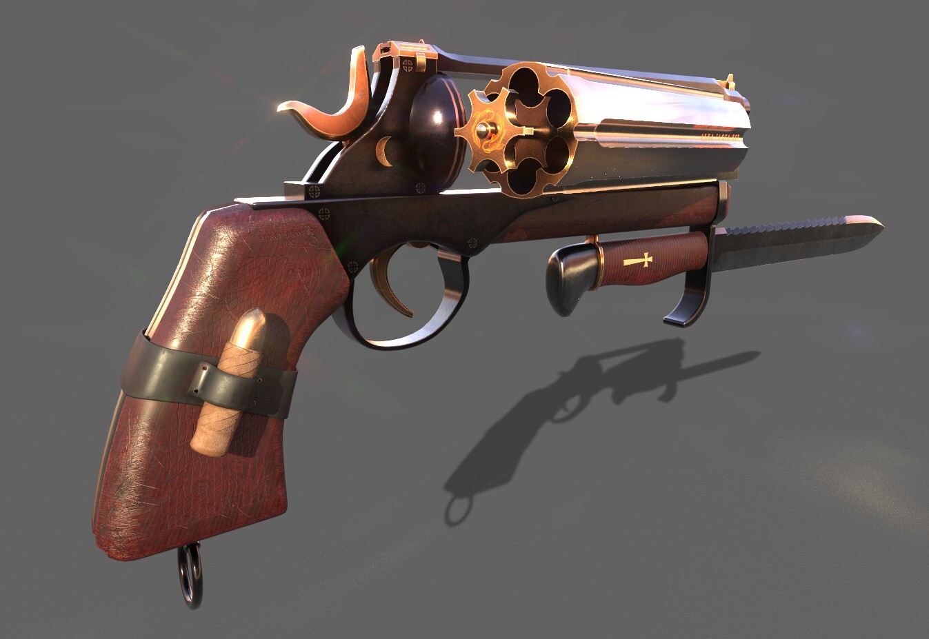 ArtStation - Fantasy Pepperbox - Fairey Arms Thunderbolt