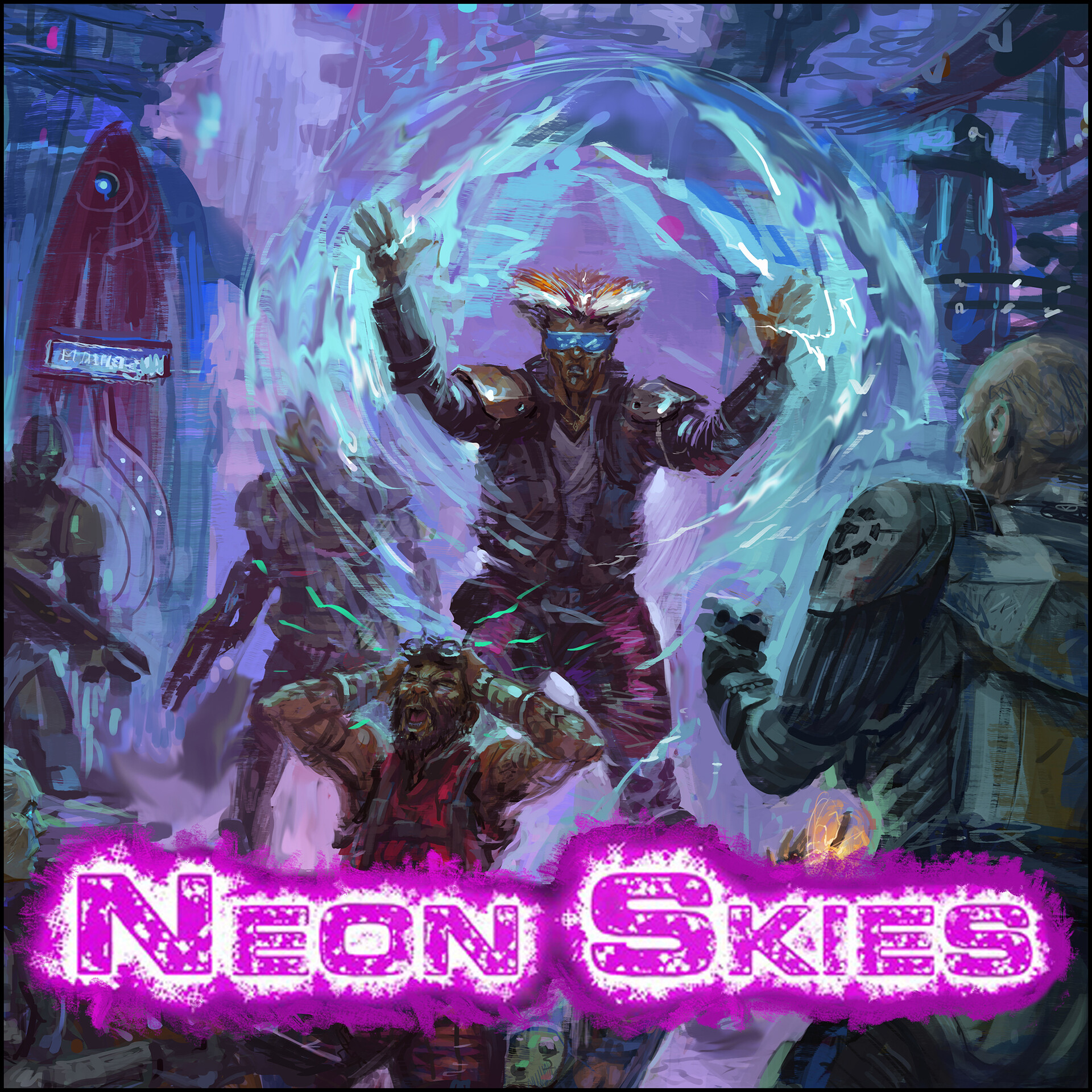 ArtStation - Neon Skies - Awakened