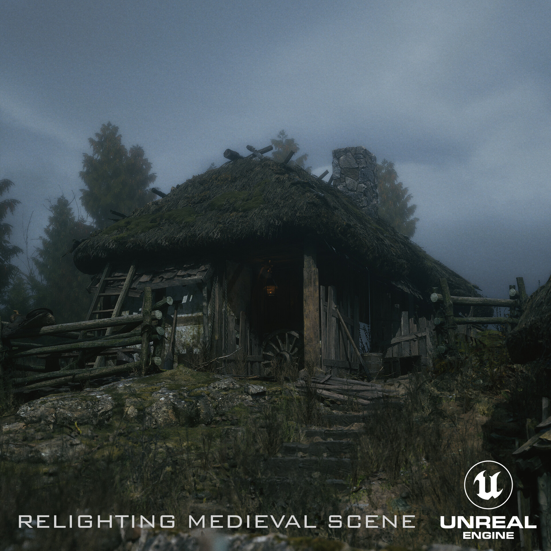 ArtStation - Relighting Medieval Scene Unreal Engine 5.3 Lumen Nanite ...