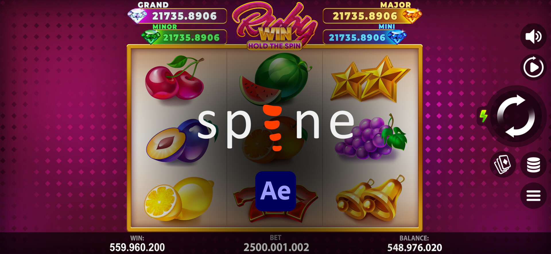 ArtStation - Slot game animations for "Gamzix" studio