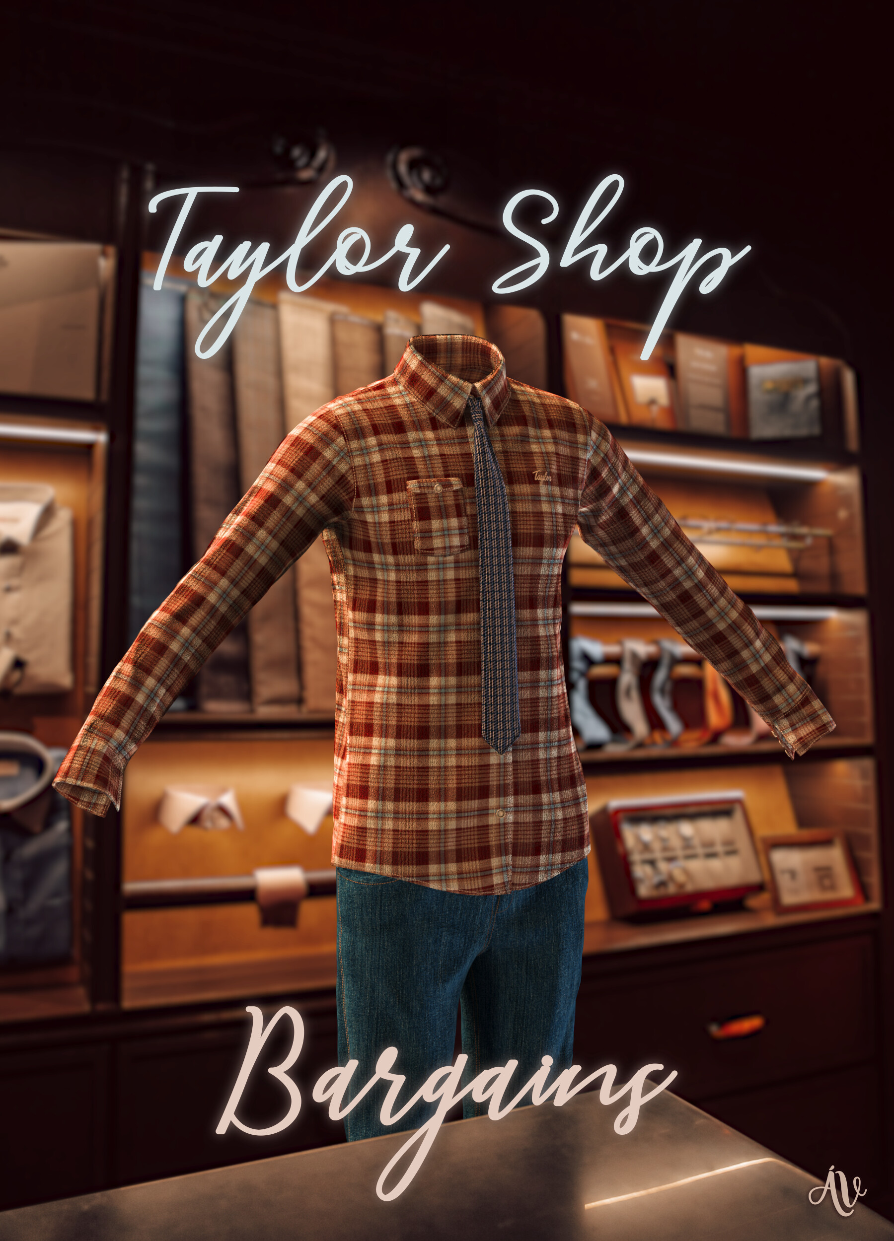 ArtStation - Taylor Shop - Casual Men Chic