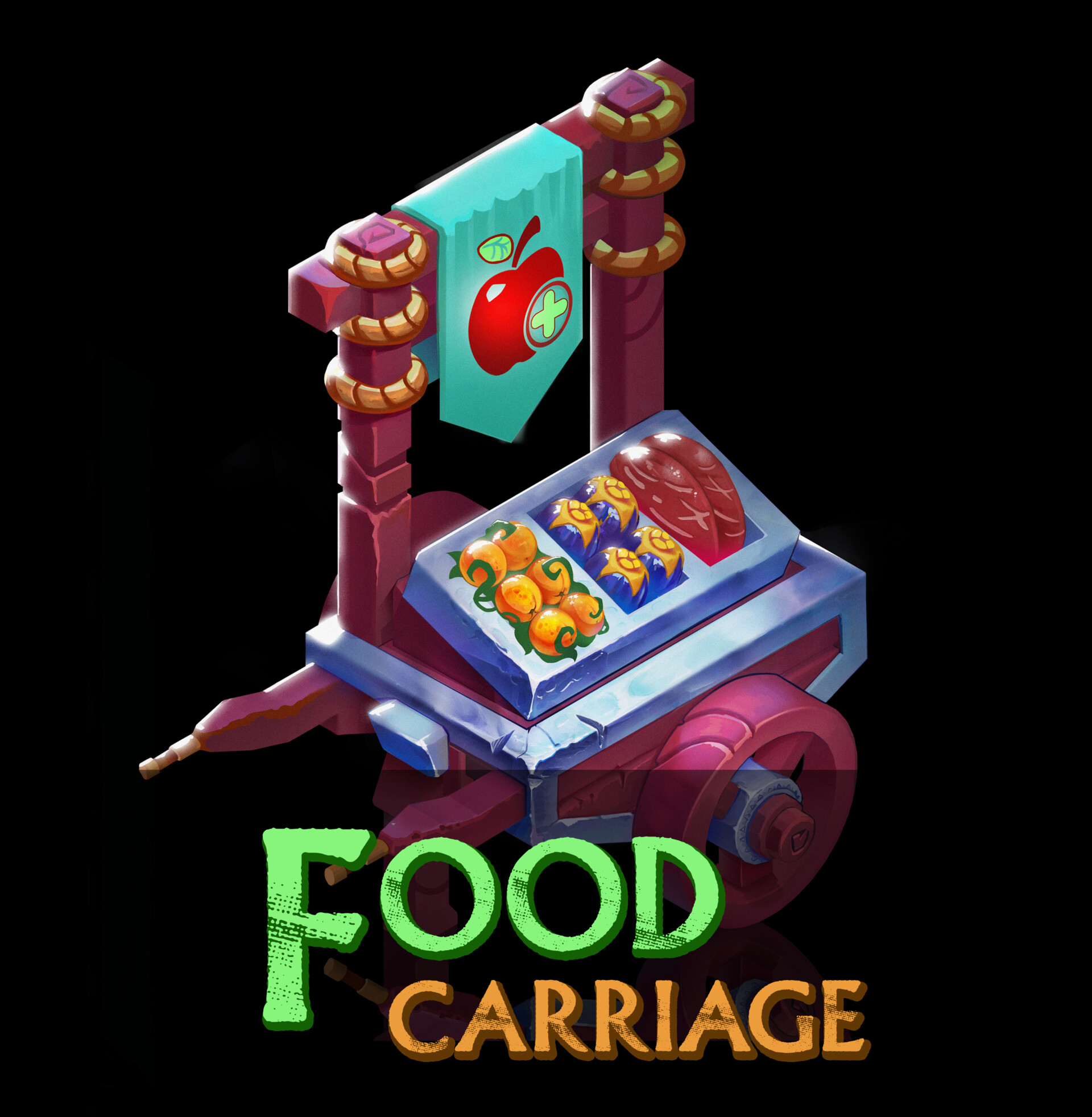 ArtStation - Food carriage