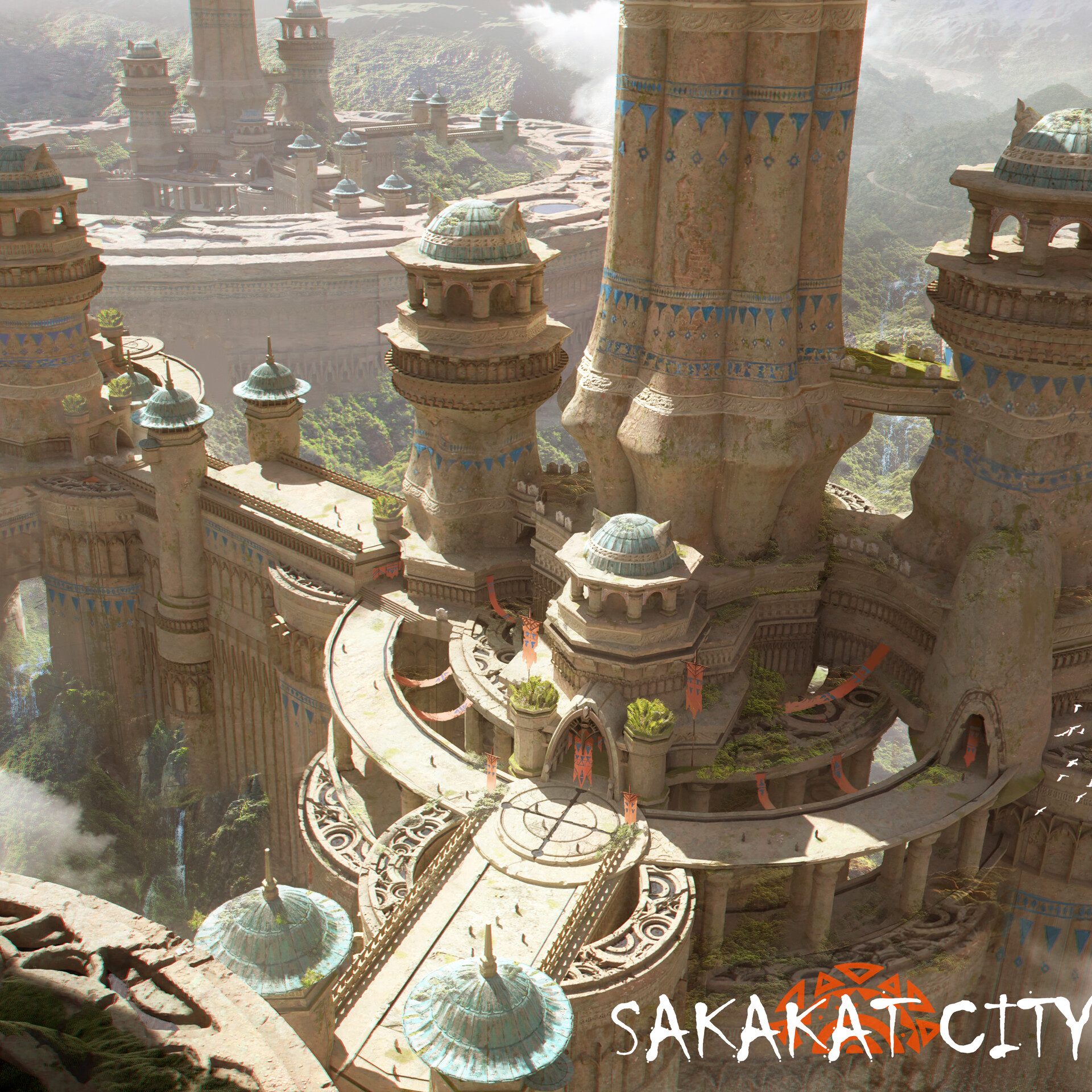 ArtStation - SAKAKAT CITY