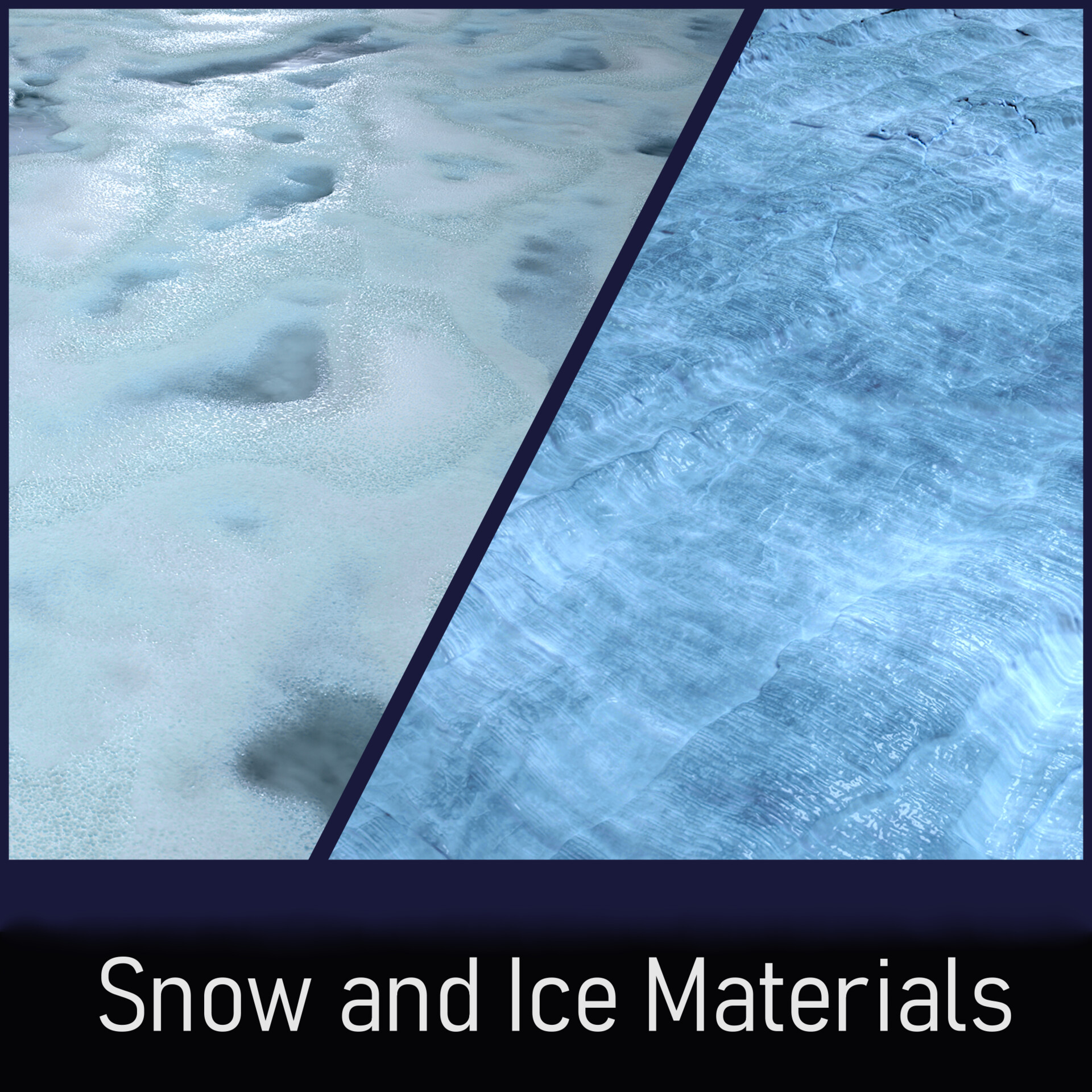 ArtStation - Ice Materials