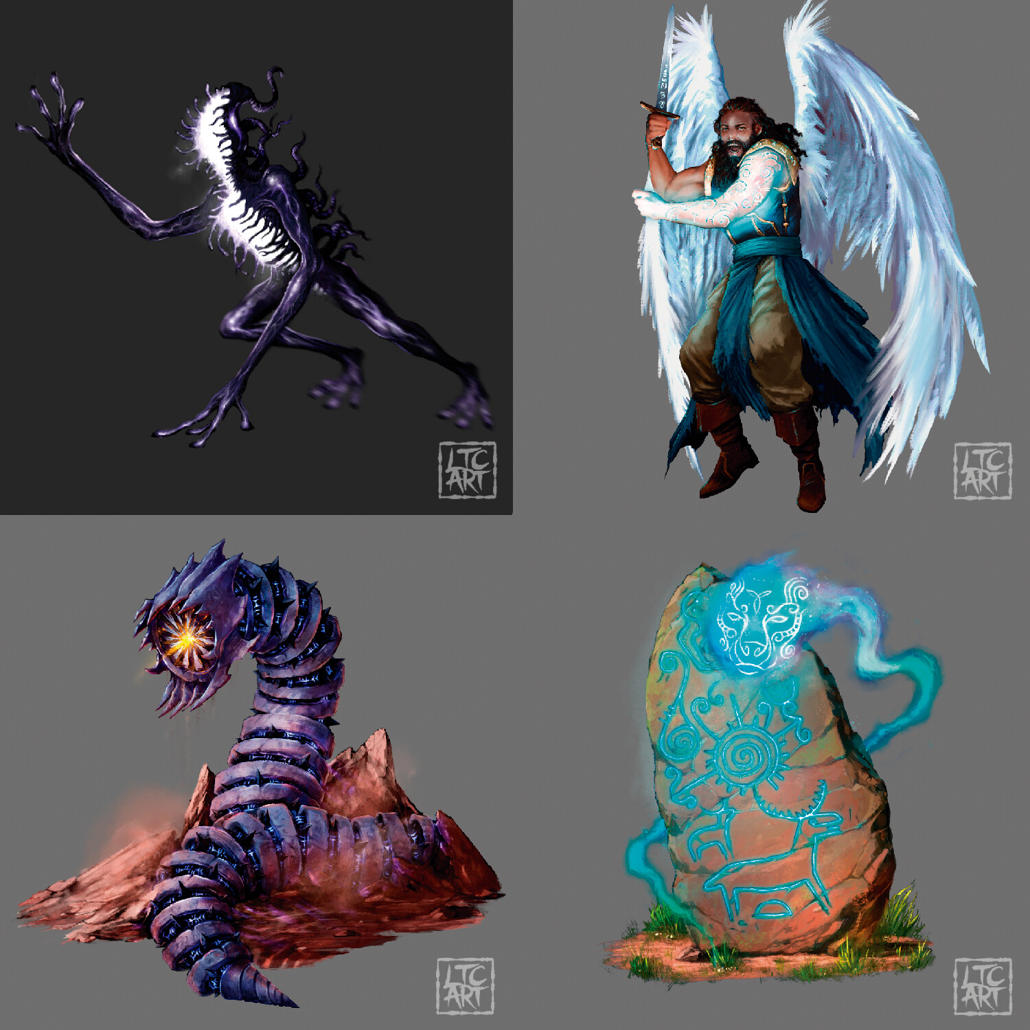 ArtStation - Comissioned RPG Creatures/Monsters