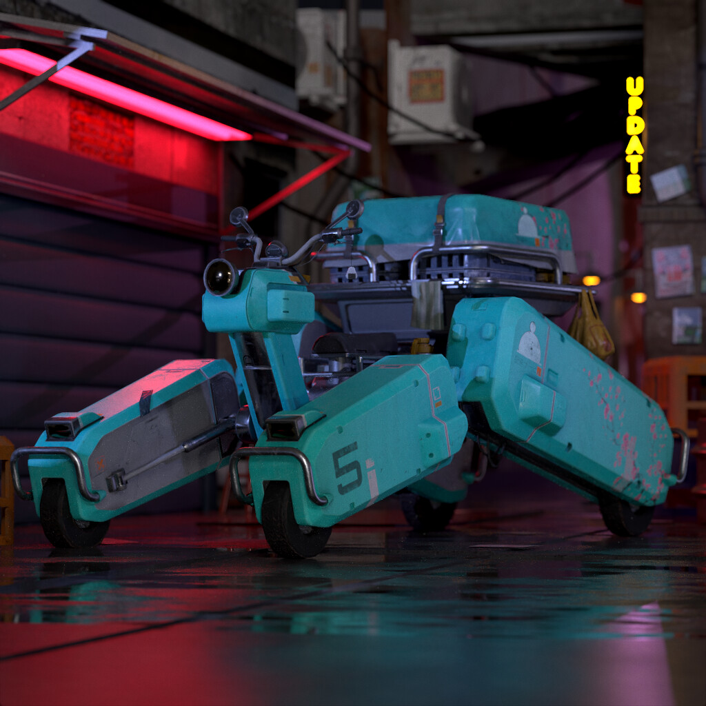 ArtStation - Quadrapod