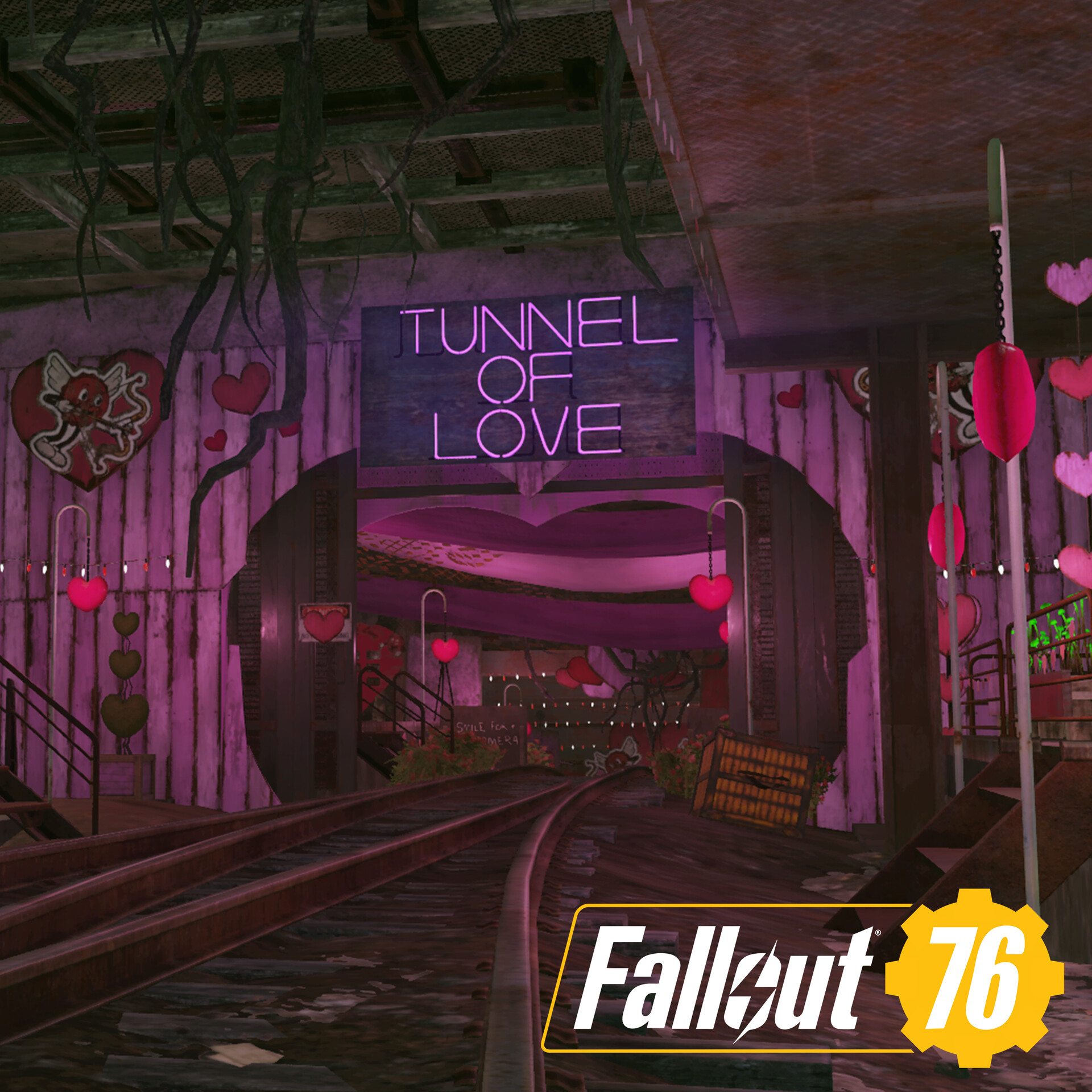 ArtStation - Fallout 76 - Tunnel of Love