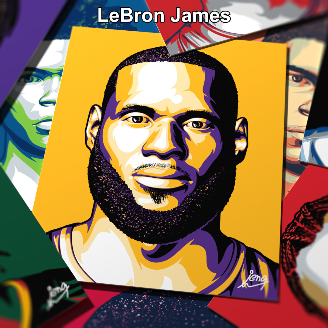 ArtStation - LeBron James