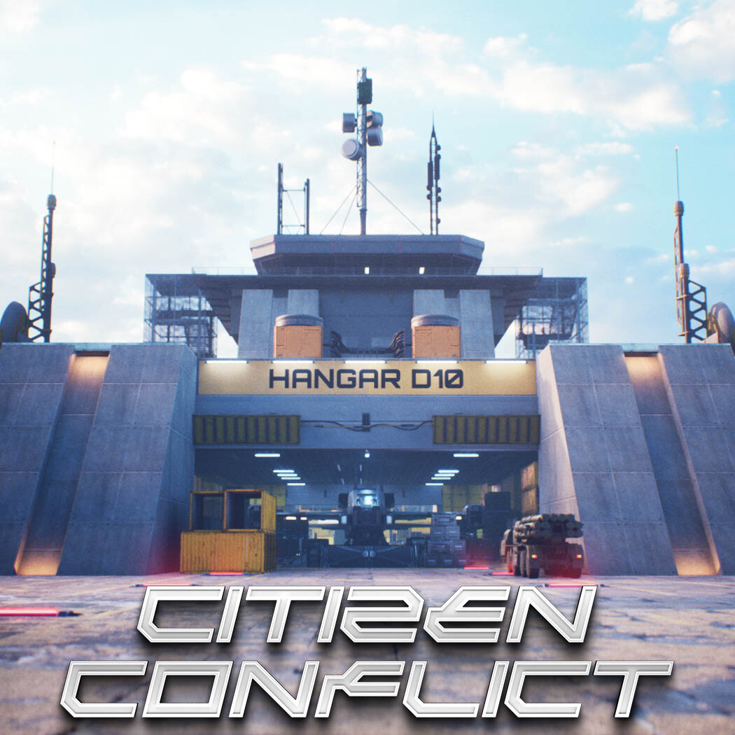 ArtStation - Citizen Conflict - Airfield - Unreal Engine