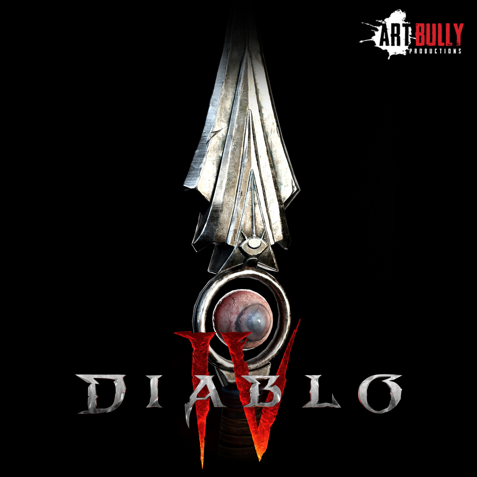 ArtStation - Weapons - host-of-chaos-dagger - Diablo IV