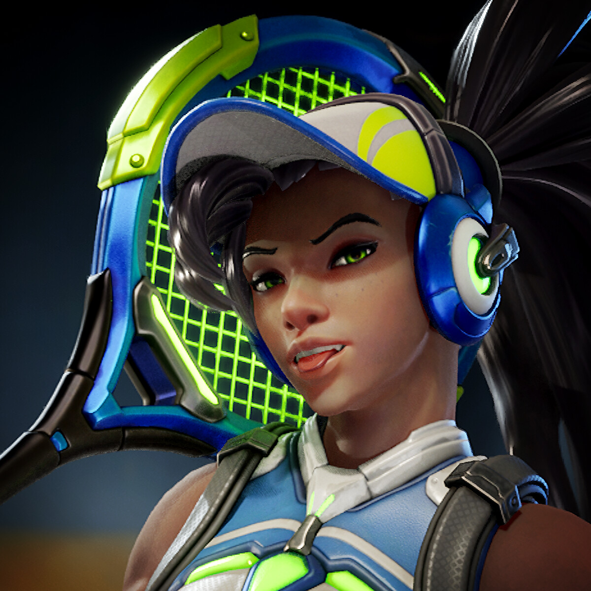 ArtStation - Tennis Girl - Overwatch Style 3D Character