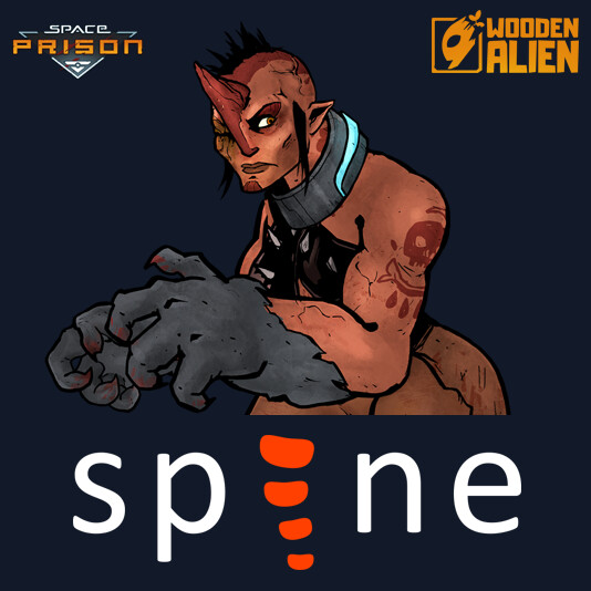 ArtStation - Beast Bruiser Spine Animation for Space Prison