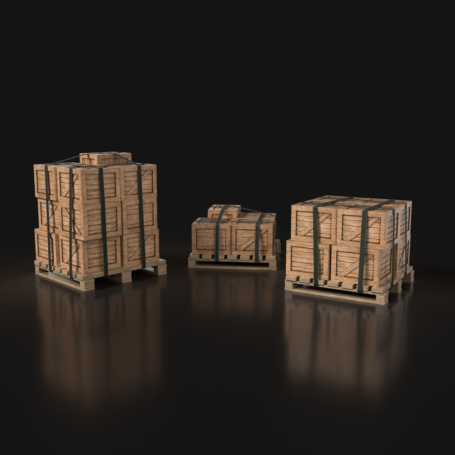 ArtStation - Street Crate Set